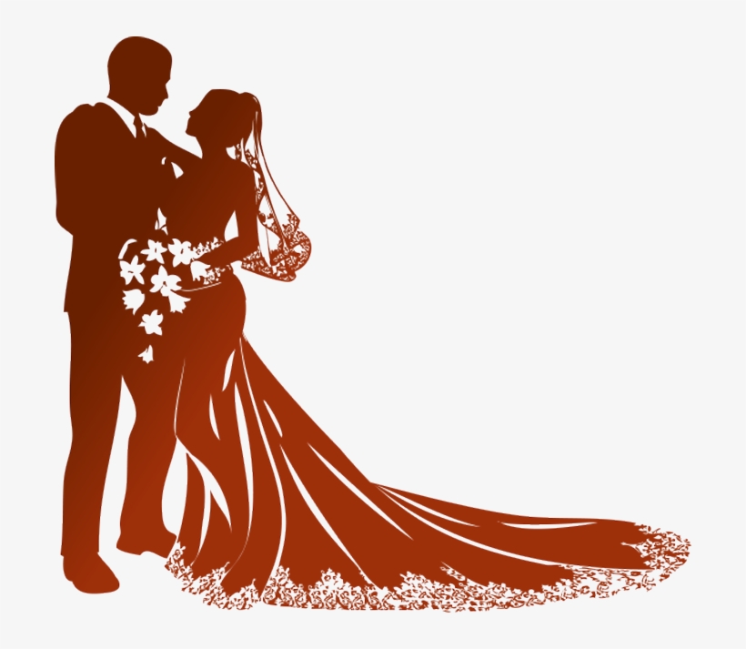 Bride And Groom Vector Png - Free Transparent PNG Download - PNGkey