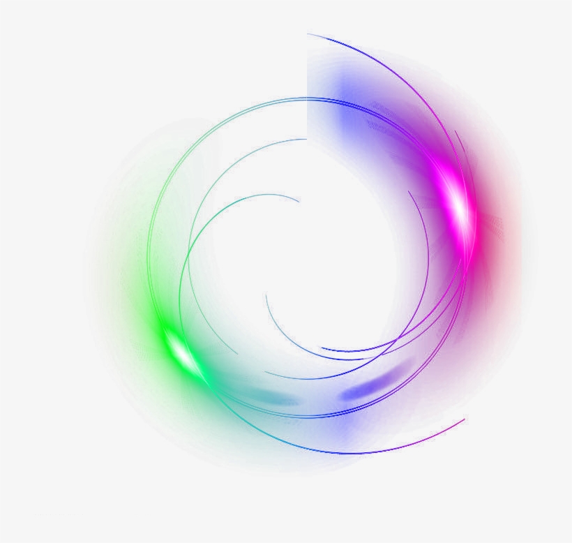 Circle Glow Lighteffect Ftestickers - Light - Free Transparent PNG ...