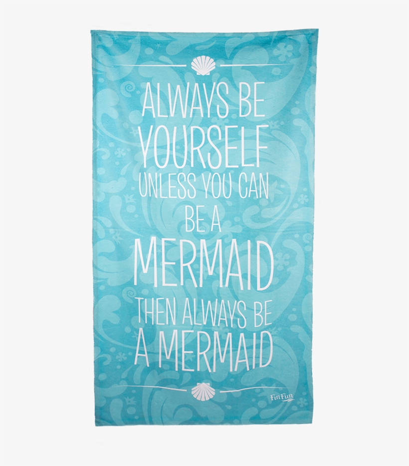 Where To Buy - Fin Fun Mermaid Always Be A Mermaid Beach Towel - 30 ...