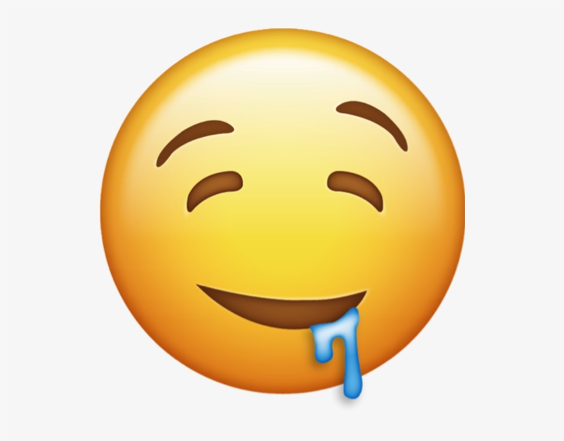 Drooling Emoji Png - Free Transparent PNG Download - PNGkey