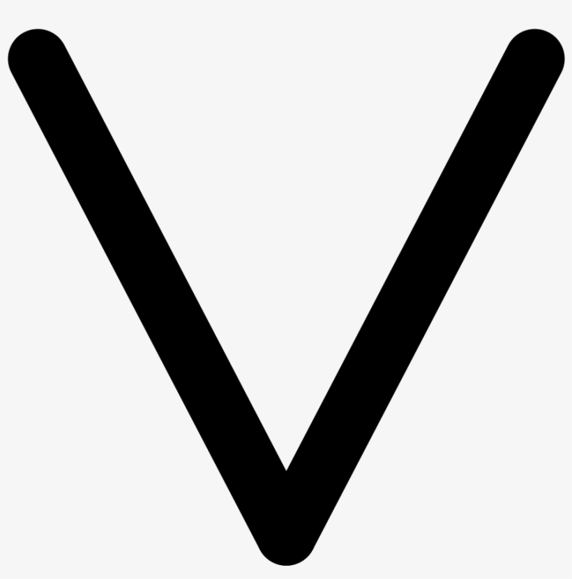 Open - Down Arrow Icon Transparent Background - Free Transparent PNG ...