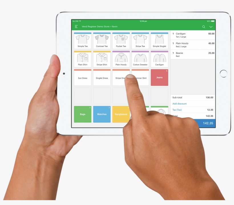 Home - Ipad-hand - Ipad With Hands - Free Transparent PNG Download - PNGkey