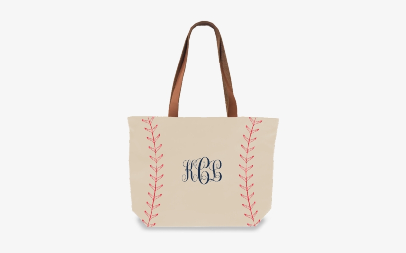 Baseball Stitch Monogram Tote - Cve:png - Free Transparent PNG Download ...