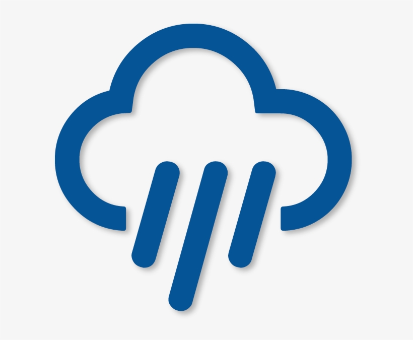 Rainfall Symbol - Free Transparent PNG Download - PNGkey