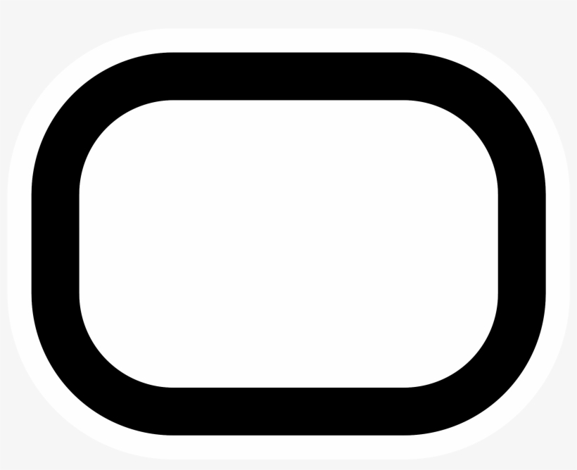 Rounded Corner Rectangle Png Clipart