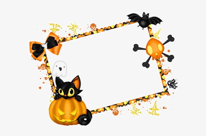 Halloween - Transparent Halloween Border - Free Transparent PNG ...
