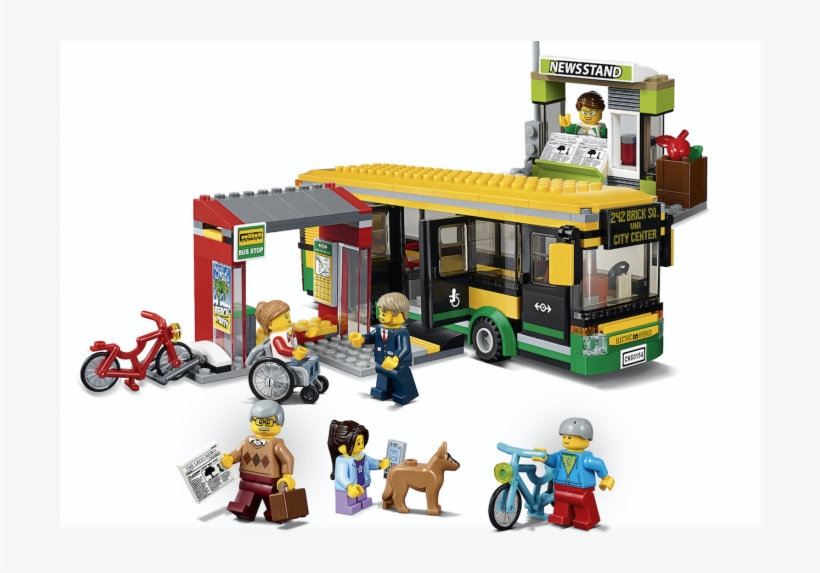 Lego City Bus Sation 5702015866002 60154 - Lego: City: Bus Station ...