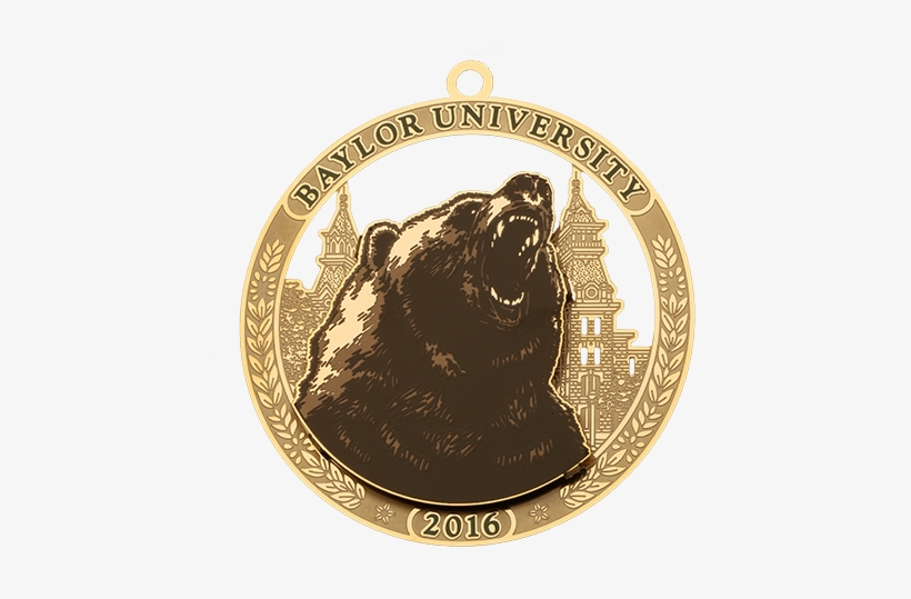Baylor Bear Ornament - Baylor University - Free Transparent PNG ...