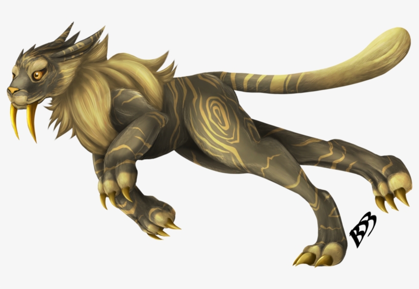 Saber Tooth Tiger - Mythical Saber Tooth Tigers - Free Transparent PNG ...
