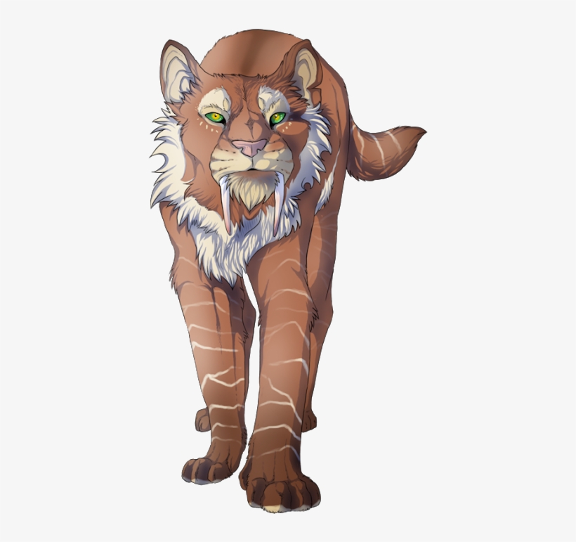 Photo - Saber Tooth Tiger Oc - Free Transparent PNG Download - PNGkey