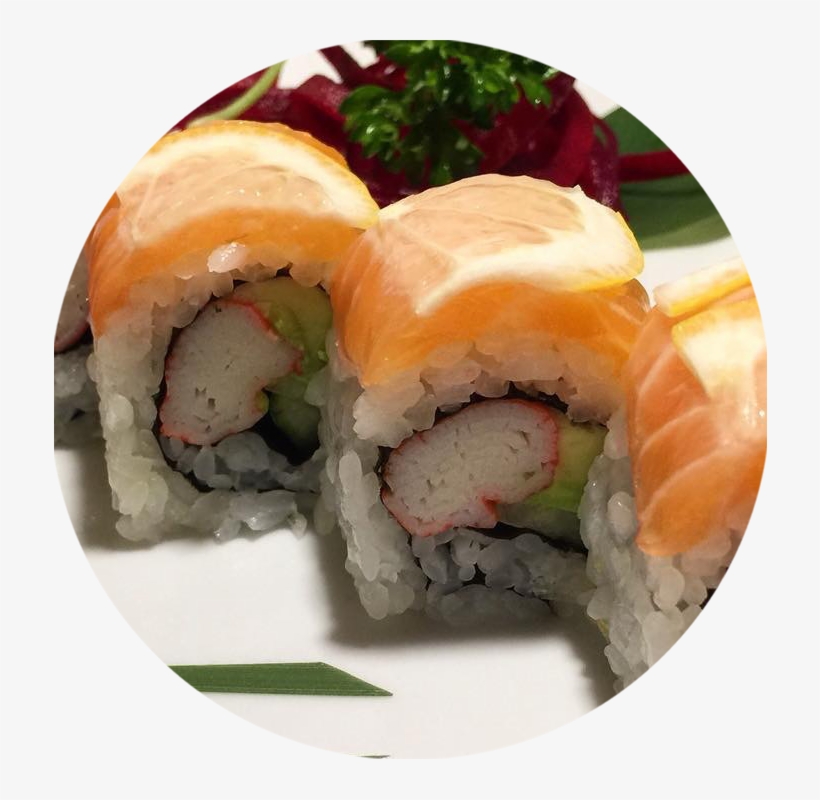 Sunshine Roll - California Roll - Free Transparent PNG Download - PNGkey