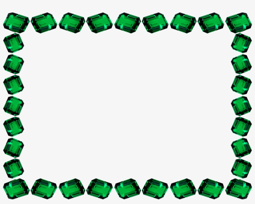 Gemstone Border - Free Transparent PNG Download - PNGkey