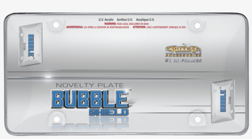Bubble Shield, Clear - Clear Acrylic Bubble Shield Protective Licence ...