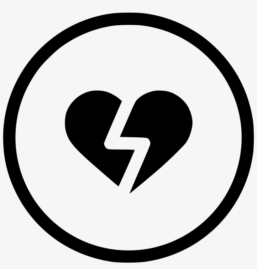 Heart Break - - Circle - Free Transparent PNG Download - PNGkey