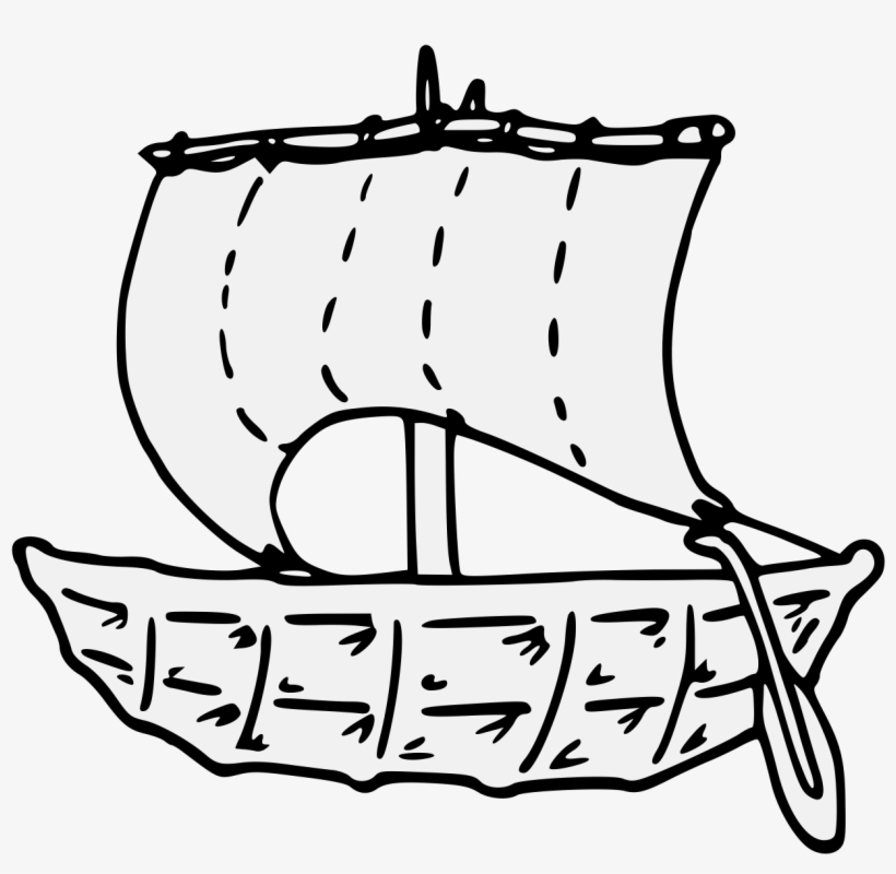 Coracle Sail Set - Heraldic Art - Free Transparent PNG Download - PNGkey