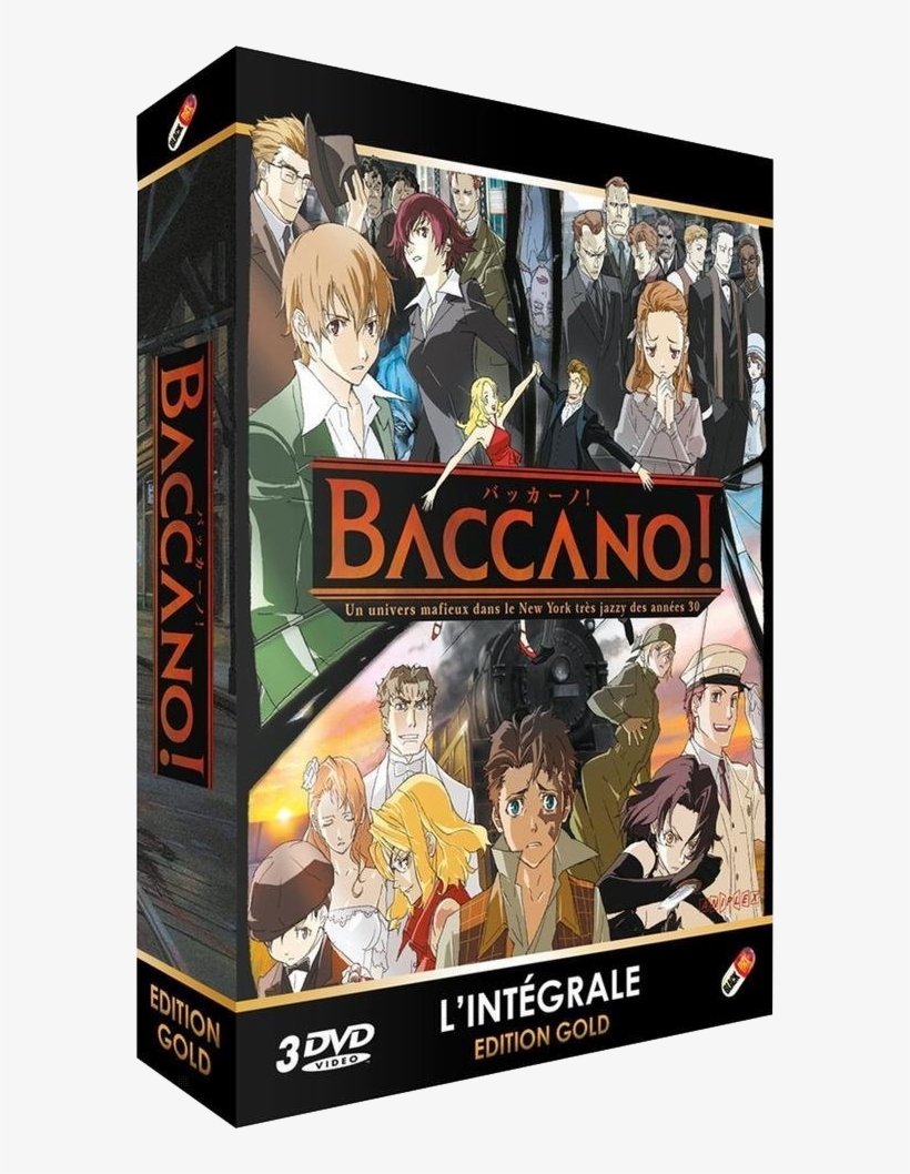 Dvd Fr Box Gold - Baccano - Complete Series Vc Dvd - Free Transparent ...