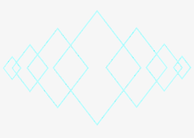Shapes Geometric Turquoise Frame Frames Border Kpop - K Pop Frames Png ...