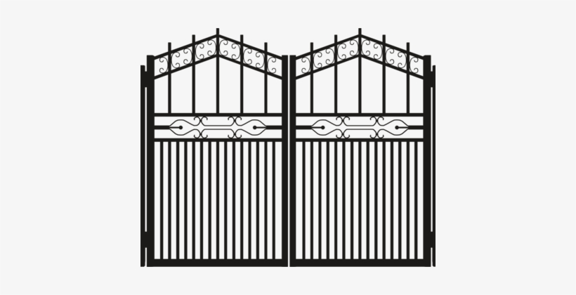 Gate Computer Icons Wrought Iron Fence Iron Railing - Gate Clip Art ...