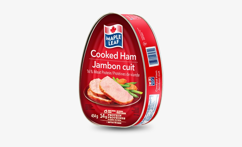 Maple Leaf Cooked Ham - Maple Leaf Foods - Free Transparent PNG Download - PNGkey
