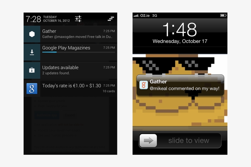 The Android Status Bar - Android Push Notification Webview - Free ...