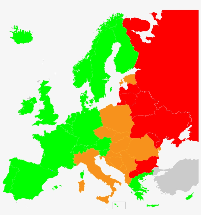Score Risk Charts Europe Map - Europe Vector - Free Transparent PNG ...