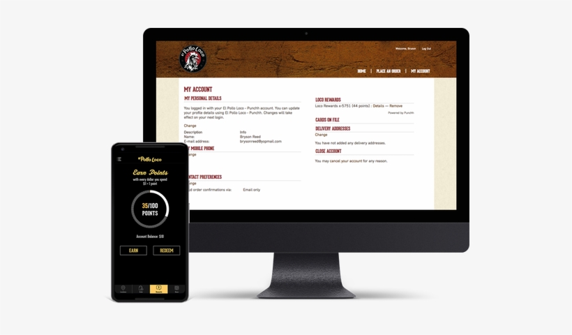 Elpolloloco Loyalty-program - Punchh Inc. - Free Transparent PNG ...