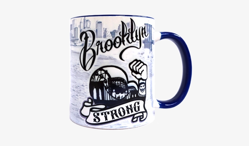Brooklyn Strong Black Mug - Mug - Free Transparent PNG Download - PNGkey
