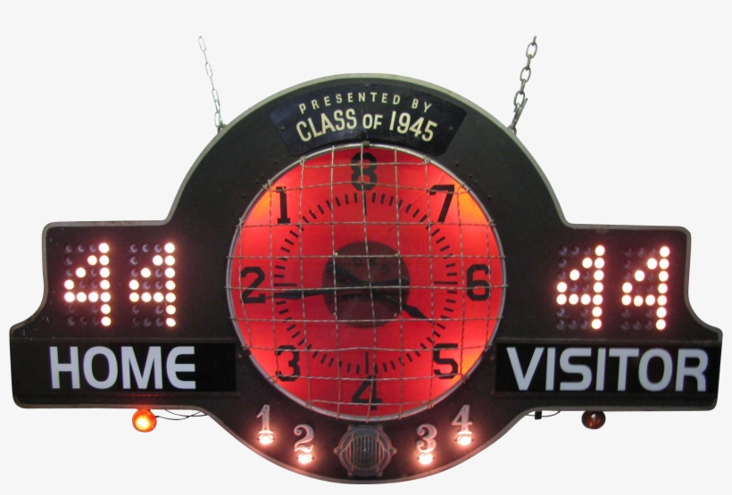 Vintage Medart Basketball Score Board - Gauge - Free Transparent PNG ...