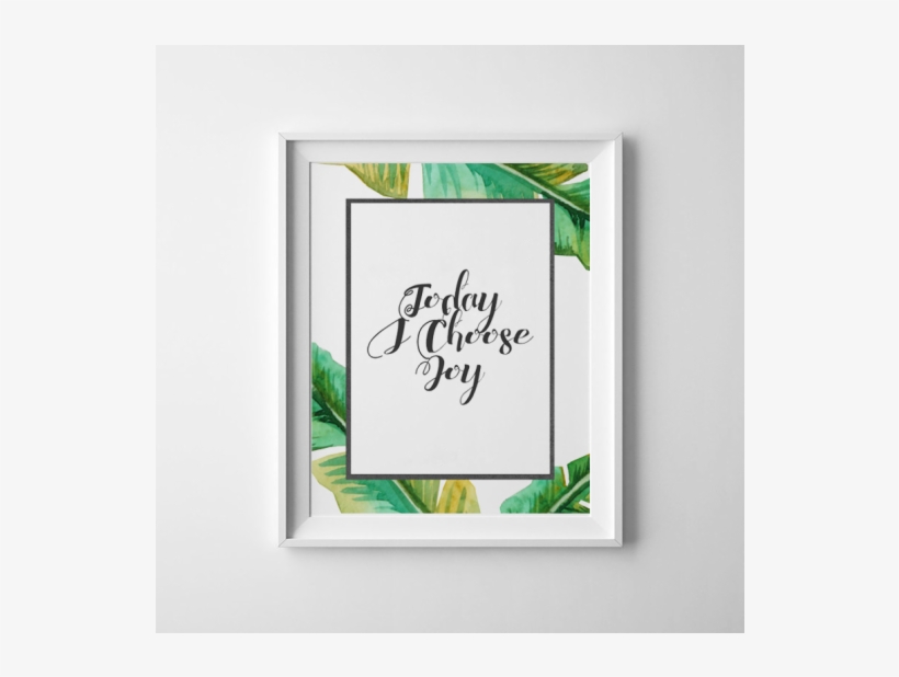 Today I Choose Joy, Bible Art Print, Calligraphy Print, - Footprints ...