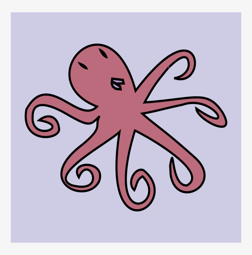 Octopus Email Cephalopod Cartoon Book - Octopus - Free Transparent PNG ...