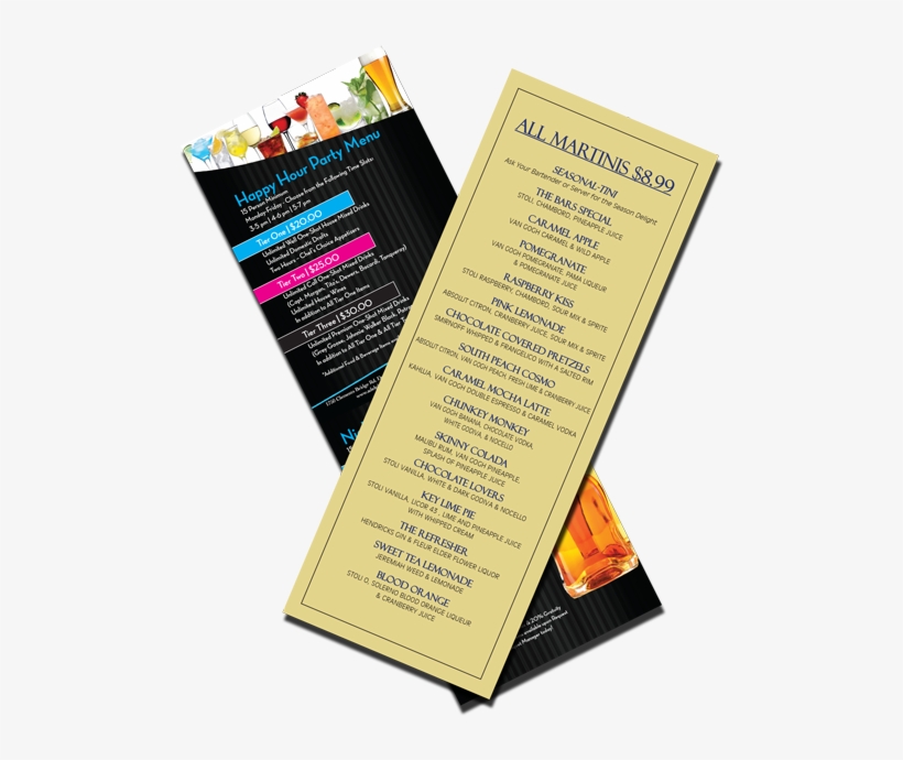 Bar Menus - Menu - Free Transparent PNG Download - PNGkey