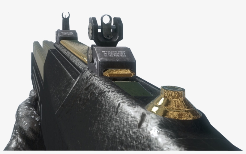 G11 Gold Bo - G11 Call Of Duty - Free Transparent PNG Download - PNGkey