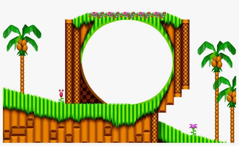 Sonic Stage Background For Kids - Sonic 2 Hd - Free Transparent PNG ...