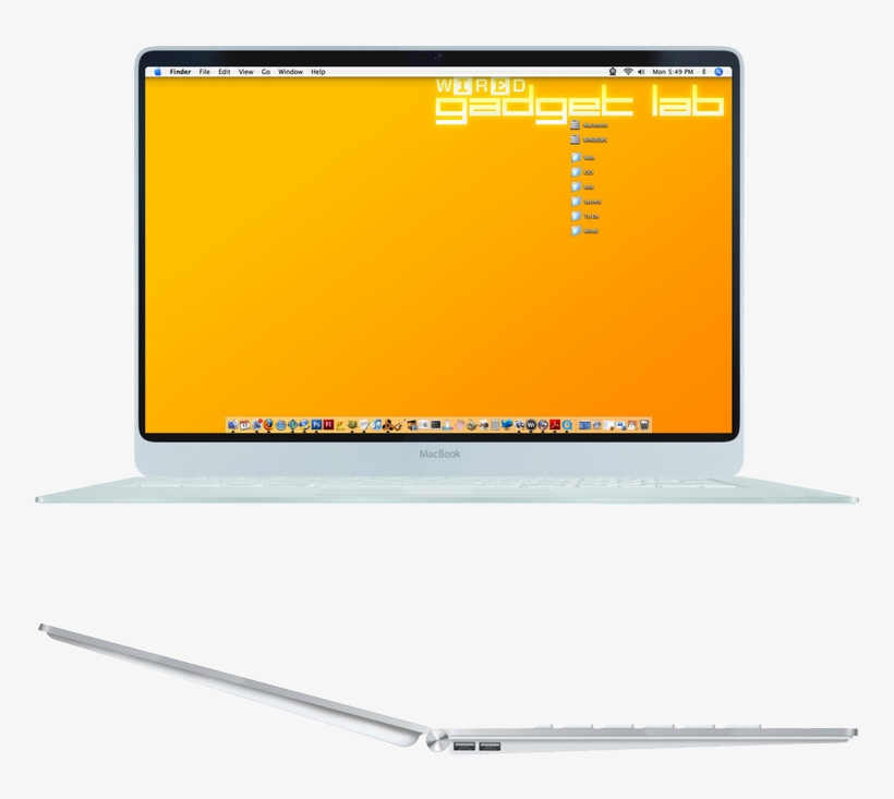 Macbook Air Mockup - Macbook Air Mockup Silver - Free Transparent PNG ...