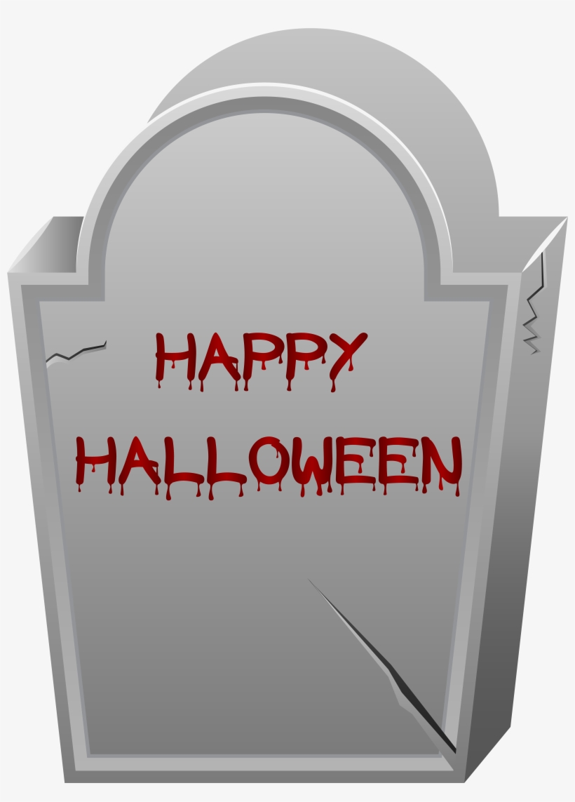 Happy Halloween Tombstone Png Clip Art Image - Clip Art - Free ...