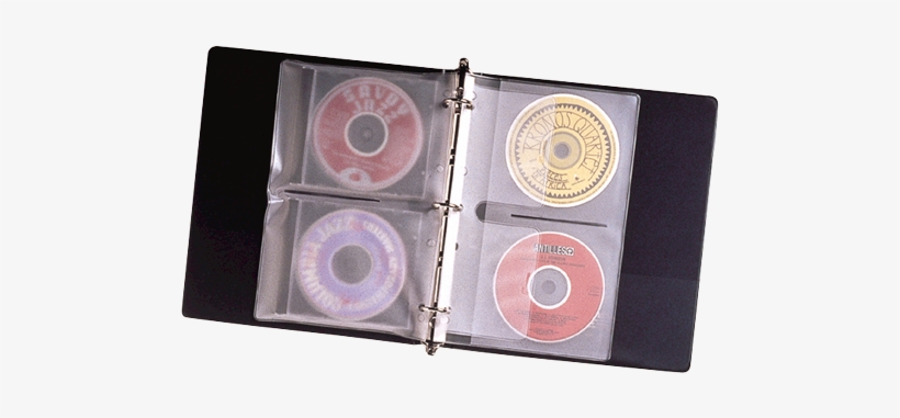 Fellowes Cd Binder Sheet Cd/dvd Carrying Case - Transparent - Free ...