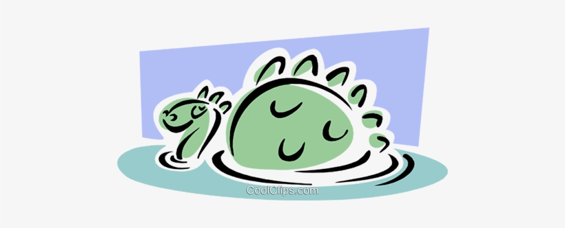 Sea Monster Royalty Free Vector Clip Art Illustration - Free ...