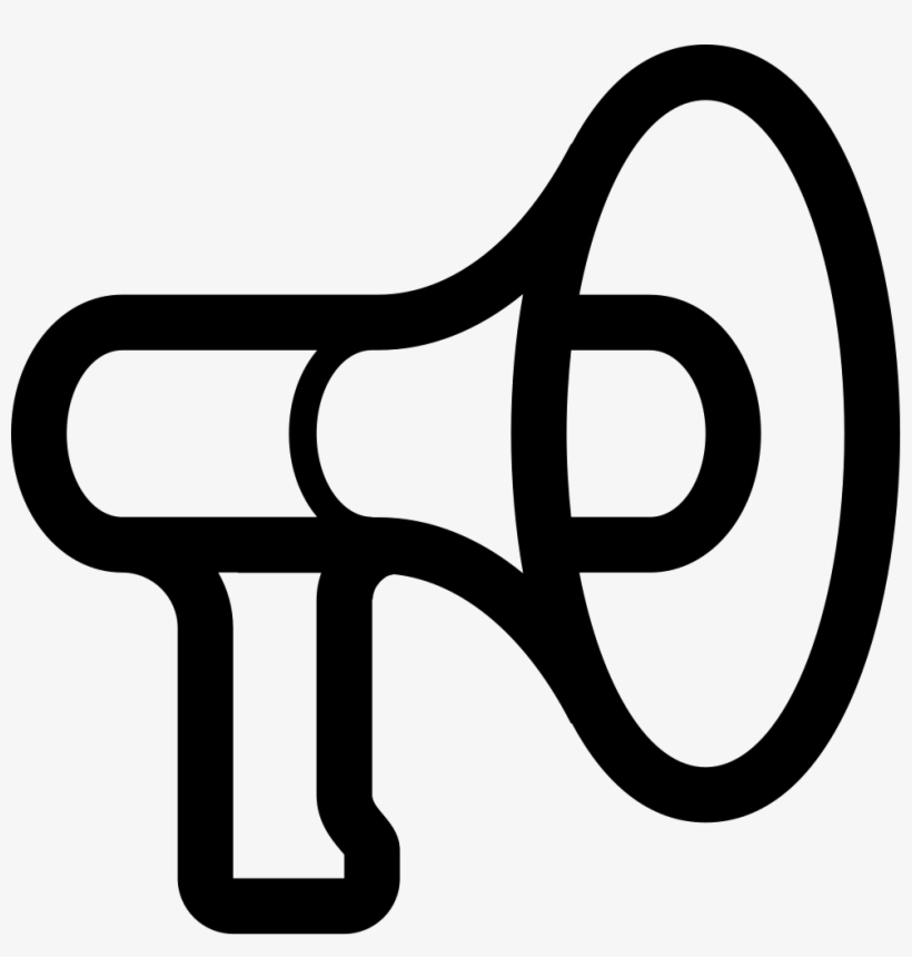 Megaphone Bullhorn Announcement Advertisement Comments - Loud Hailer ...