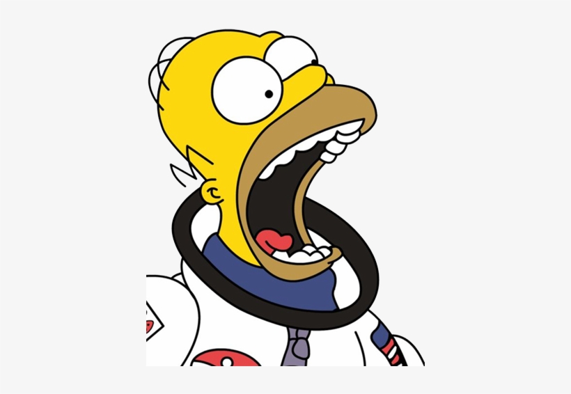 Homer Simpson - - Deep Space Homer Png - Free Transparent PNG Download ...