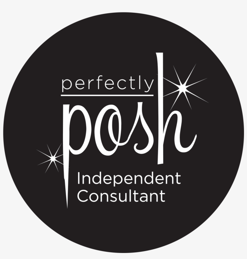 Rr0185 Posh Ic Logo Bw - Perfectly Posh Logo Without Background - Free ...