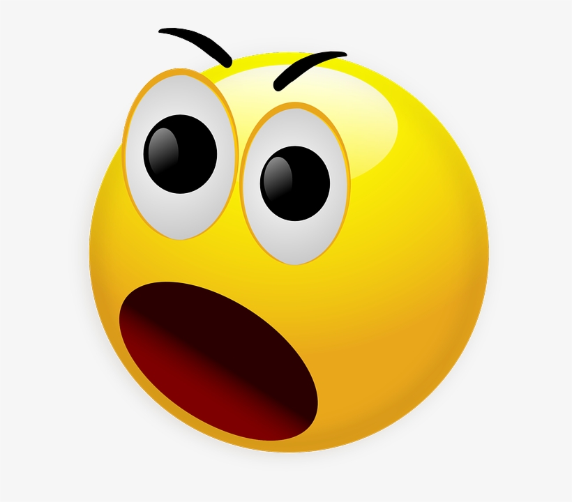 Immagine Gratis Su Pixabay Smiley D Gli - Surprised Face Clip Art ...
