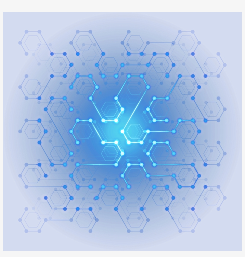 Neon Blue Technology Design Lines Neonblue Glow Light - Free ...