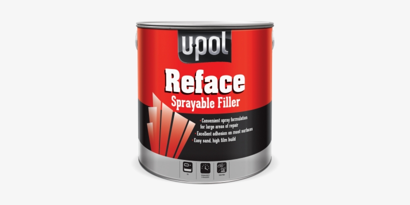 U-pol Reface Polyester Spray Filler - U-pol Panel Wipe Up2012 System20 ...