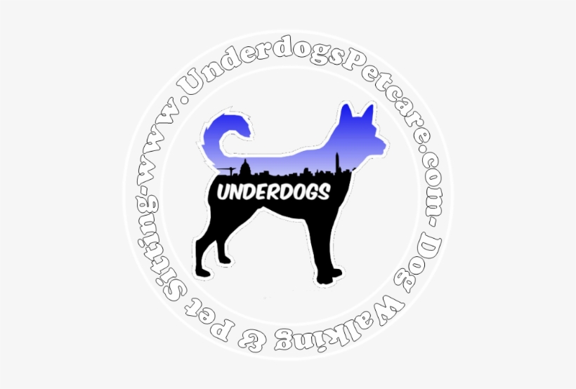 Underdogs Circle Logo Seal Banner - Funny Jack Russel - Free ...