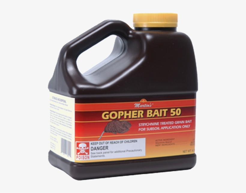 Martins Gopher Bait - Gopher Bait 50 Strychnine - Free Transparent PNG ...