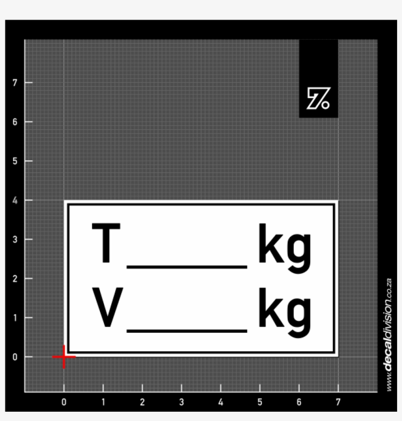 Tare Weight Sticker - Old English Number 6 - Free Transparent PNG ...