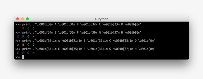 Ansi/rainbowbright - Mac Os Sierra Terminal - Free Transparent PNG ...