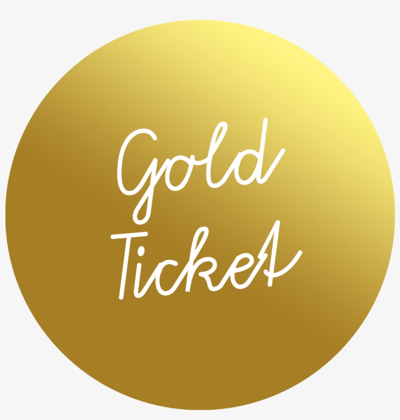 Gold Ticket - Free Transparent PNG Download - PNGkey