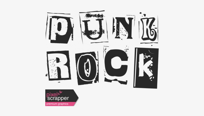 Anarchy In The Uk - Punk Rock Word Art - Free Transparent PNG Download ...