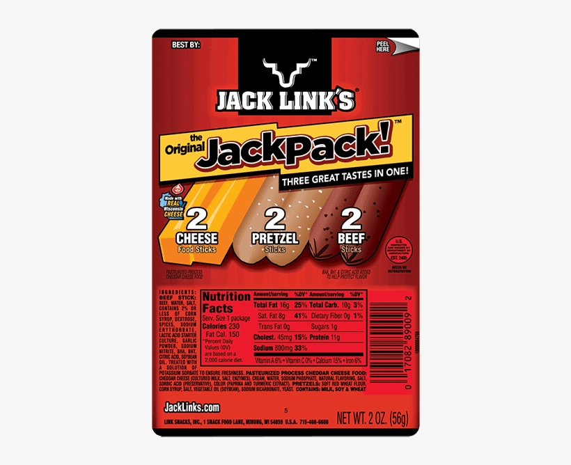 Jack Link's Beef Jerky - Free Transparent PNG Download - PNGkey